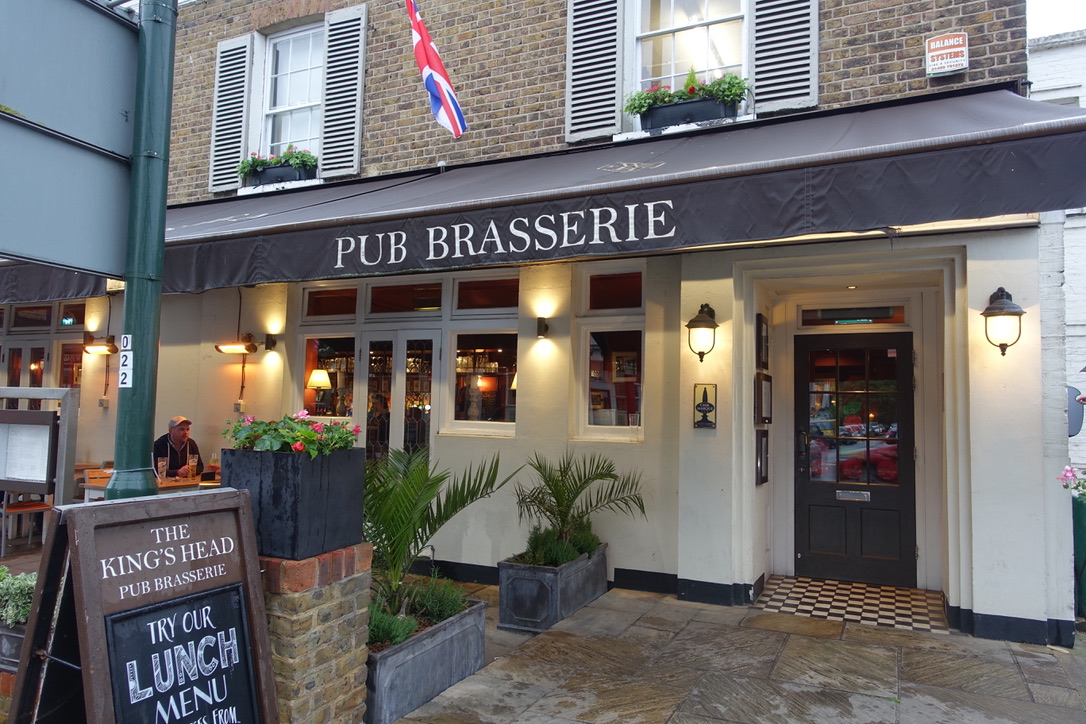 Kings Head Teddington “Everything deserves a second chance” – GRUBSTANCE